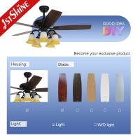 China 3 Speed Pull Chain Classic Ceiling Fans 5 Plywood Blades Hotel Decorative for sale
