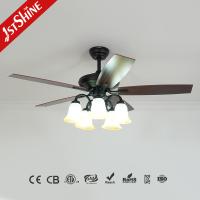 China 3 Speed Pull Chain Classic Ceiling Fans 5 Plywood Blades Hotel Decorative for sale
