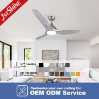 China 230V DC Plastic Ceiling Fan 52 Inch Kitchen Ceiling Exhaust Fans for sale