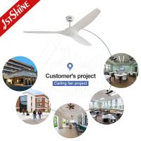 China 60'' Smart Ceiling Fan with ABS Blades DC Motor APP + Voice Control for sale