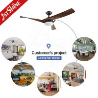 China 54-Inch LED Ceiling Fan – DC Motor, ABS Blades, Modern Lighting Design for sale