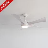 China 52-Inch High-Speed Plastic Ceiling Fan with LED Light and DC Motor for sale