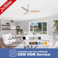 China 36-Inch 2-in-1 Decorative Ceiling Fan with DC Motor and MDF Blades for Bedrooms and Living Spaces for sale