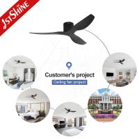 China 52-Inch ABS Blades Plastic Ceiling Fan with 6-Speed Remote Control and DC Motor for sale