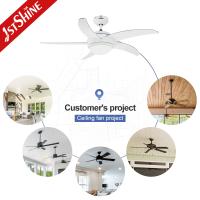 China 35w Modern LED Ceiling Fan 44 Inch DC Motor Energy Saving Silent for sale