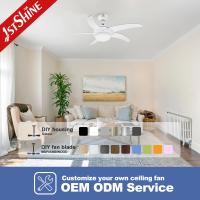 China 35w Modern LED Ceiling Fan 44 Inch DC Motor Energy Saving Silent for sale