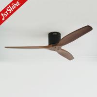 China 52 Inches Energy Saving DC Motor Ceiling Fan With Remote Control For Low Ceiling for sale