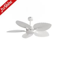 China 52 Inches Tropical Ceiling Fan with ABS Blades and Quiet DC Motor for Modern Comfort for sale