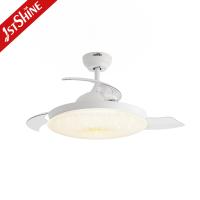 China 42 Inches Invisible Blade Ceiling Fan with Starry LED Light and 6 Speeds Remote Control for sale