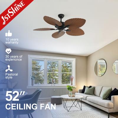 China 52-Inch Tropical Ceiling Fan with DC Motor and ABS Blades for Medium to Large Spaces for sale