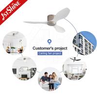 China 48 Inches Dual-Function Plastic Ceiling Fan with Remote Control and Optional LED Light Kit for sale