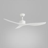 China 52 Inches Modern ABS Blade Ceiling Fan with 6 Speed Remote Control and High Efficiency DC Motor for sale