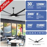 China 100-Inch Energy-Efficient DC Ceiling Fan with LED Light for Commercial Spaces for sale