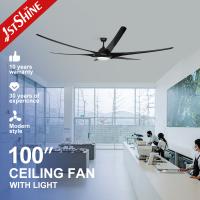 China 100-Inch Energy-Efficient DC Ceiling Fan with LED Light for Commercial Spaces for sale