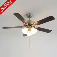 China 52-Inch European Style Ceiling Fan with MDF Blades and AC Motor for Classic Interiors for sale
