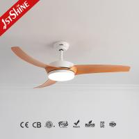 China Modern 52/42-inch Plastic Ceiling Fan with ABS Blades DC Motor and LED Light for sale