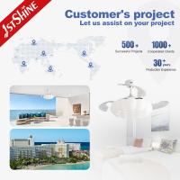 China 42 Inch Retractable Ceiling Fan Light with Dimmable LED Light and Silent DC Motor for sale
