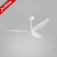 China 52 Inches Modern Ceiling Fan with ABS Blades and Integrated LED Light for sale