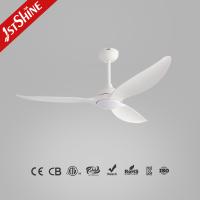 China 52 Inches Modern Ceiling Fan with ABS Blades and Integrated LED Light for sale