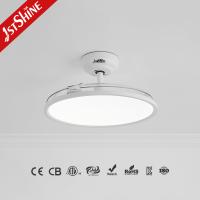 China Ultra-Thin 42 Inch Smart Ceiling Fan with Retractable Blades and DC Motor for sale