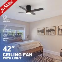 China 52 Inches Ceiling Fan Light with DC Motor and MDF Blades for Indoor Living Room for sale