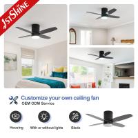 China 52 Inches Ceiling Fan Light with DC Motor and MDF Blades for Indoor Living Room for sale