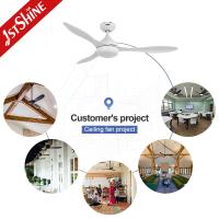 China 52 Inch Energy Saving Dimmable LED Ceiling Fan with Remote Control and Multi Colors for sale