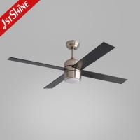 China 52-inch Modern Industrial Ceiling Fan with Silent DC Motor and Remote Control for sale
