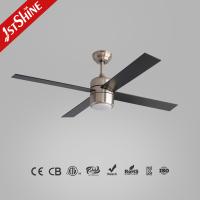 China 52-inch Modern Industrial Ceiling Fan with Silent DC Motor and Remote Control for sale
