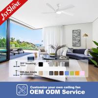 China 52 Inches Whisper-Quiet Energy Saving LED Ceiling Fan with Light for sale