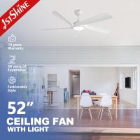 China 52 Inches Whisper-Quiet Energy Saving LED Ceiling Fan with Light for sale