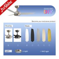 China 48 Inch LED Ceiling Fan with ABS Blades and Quiet DC Motor for Modern Homes for sale