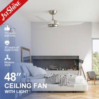 China 48 Inch LED Ceiling Fan with ABS Blades and Quiet DC Motor for Modern Homes for sale