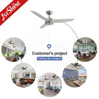 China 48 Inch LED Ceiling Fan with ABS Blades and Quiet DC Motor for Modern Homes for sale