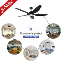 China 60 Inch Low Noise DC Ceiling Fan with 6 Speed Choice Remote Control for sale