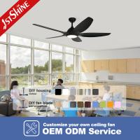 China 60 Inch Low Noise DC Ceiling Fan with 6 Speed Choice Remote Control for sale