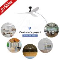 China 52 Inches Low Noise DC Ceiling Fan with Smart Remote Control and 6 Speed Choice for sale