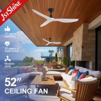 China 52 Inches Low Noise DC Ceiling Fan with Smart Remote Control and 6 Speed Choice for sale