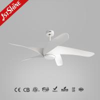 China 62-inch 5 ABS Blade Plastic Ceiling Fan with LED Light and DC Motor for sale