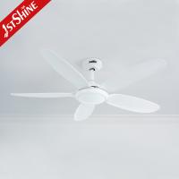 China 52 Inch Modern Ceiling Fan with LED Light and Silent DC Motor for sale