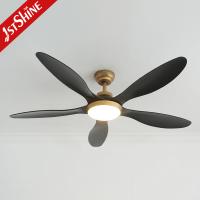 China 56 Inch Modern Plastic Ceiling Fan with DC Motor and Energy Saving LED Light for sale