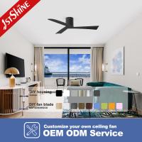China 52 Inch Low Profile Ceiling Fan with DC Motor and Lower Noise for Quiet Operation for sale