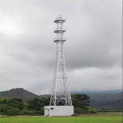 China 60m Telecom Steel Tower Self Supporting Lattice Structure for sale