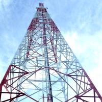 China OEM ODM 5G Mobile Phone Lattice Antenna Tower Galvanized Steel Structure for sale
