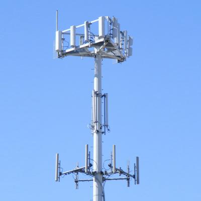 China 20m High Mast Transmission Steel Monopole Antenna Tower for Communication for sale