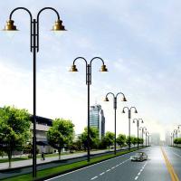China 8m Custom Design Galvanized Steel Light Pole For Roadway Or Highway for sale