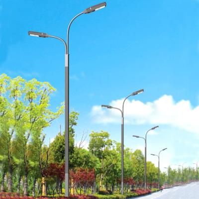 China Mild Steel Roadway Highway Street Light Pole 5-15m for sale