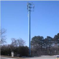 China Single Tubular Steel Monopole Antenna Tower Hot Dip Galvanization for sale