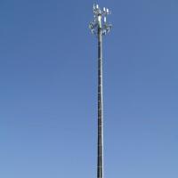 China Tower Monopole 12 Meter For Cell Phone Antenna Telecommunication for sale