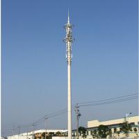 China 35m High Mast Mobile Tower Galvanized Steel Q355 Radio Microwave for sale